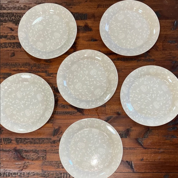 Pier 1 | Dining | Pier Ironstone Saladappetizer Plates Set Of 6 | Poshmark